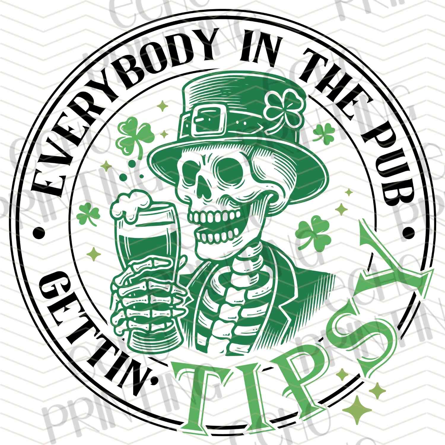 SPTKG 2 - PUB TIPSY SKELETON CREW – ECHO PRINTING